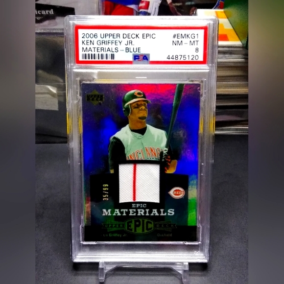 Upper Deck | Toys | Ken Griffey Jr 206 Upper Deck Epic Materials Blue ...